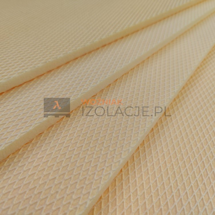 Płyty XPS 1cm 10x500x1000mm struktura wafla - wozniakizolacje.pl